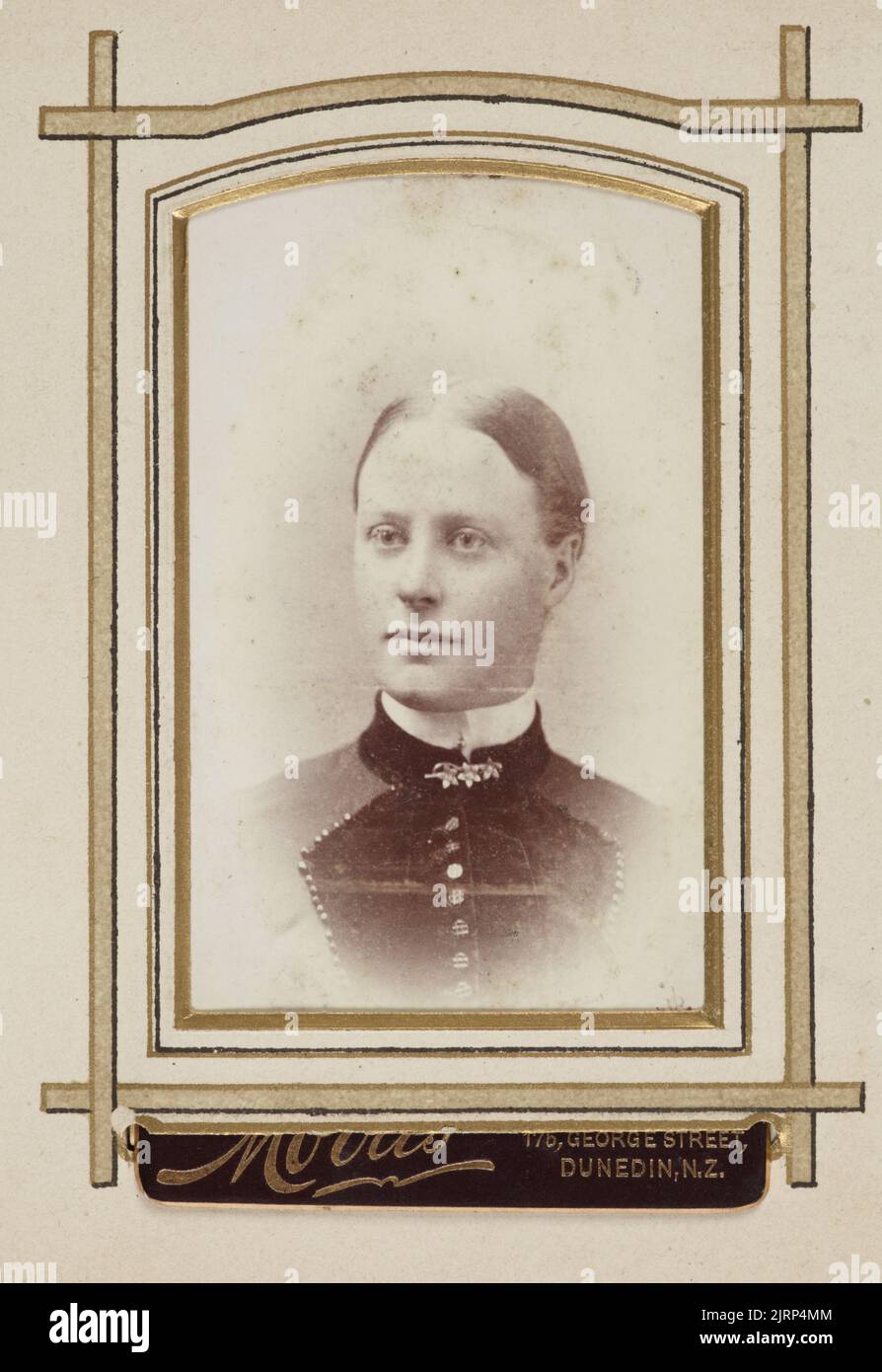 Woman, 1850-1900, Dunedin, by John Morris Stock Photo - Alamy