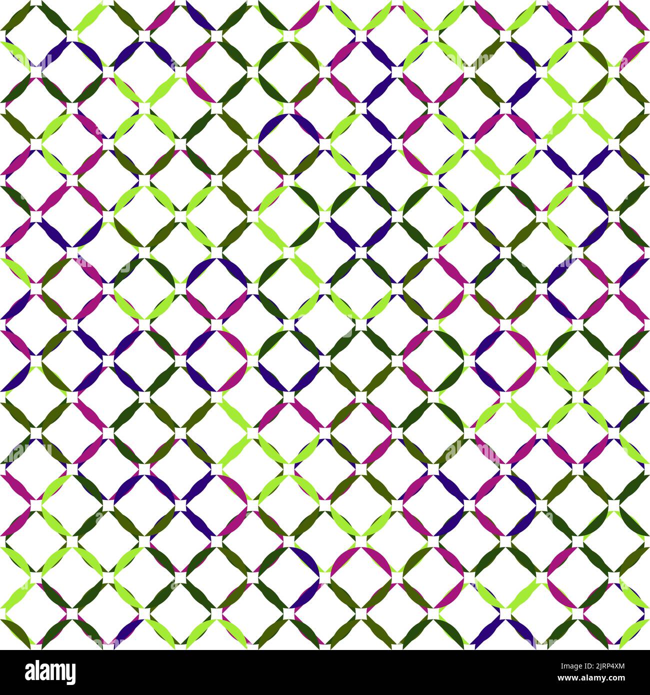 Colorised Rhombuses tiles tessellation pattern illustration Stock ...