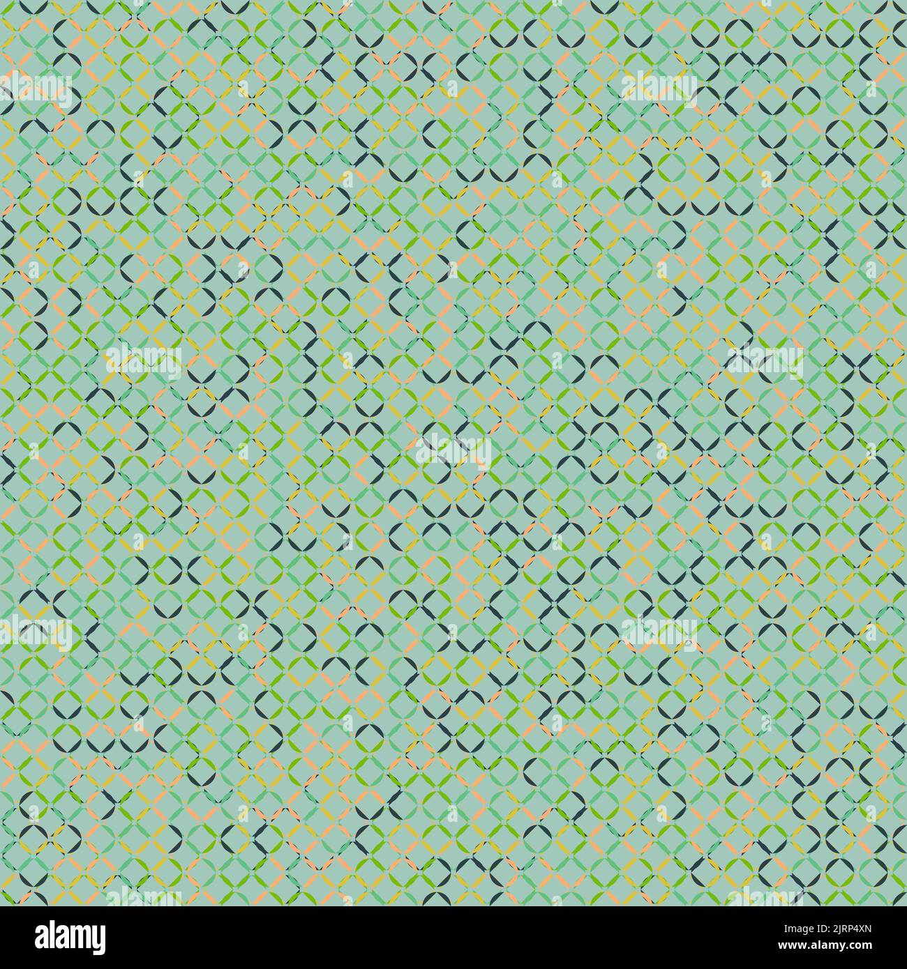Colorised Rhombuses tiles tessellation pattern illustration Stock ...