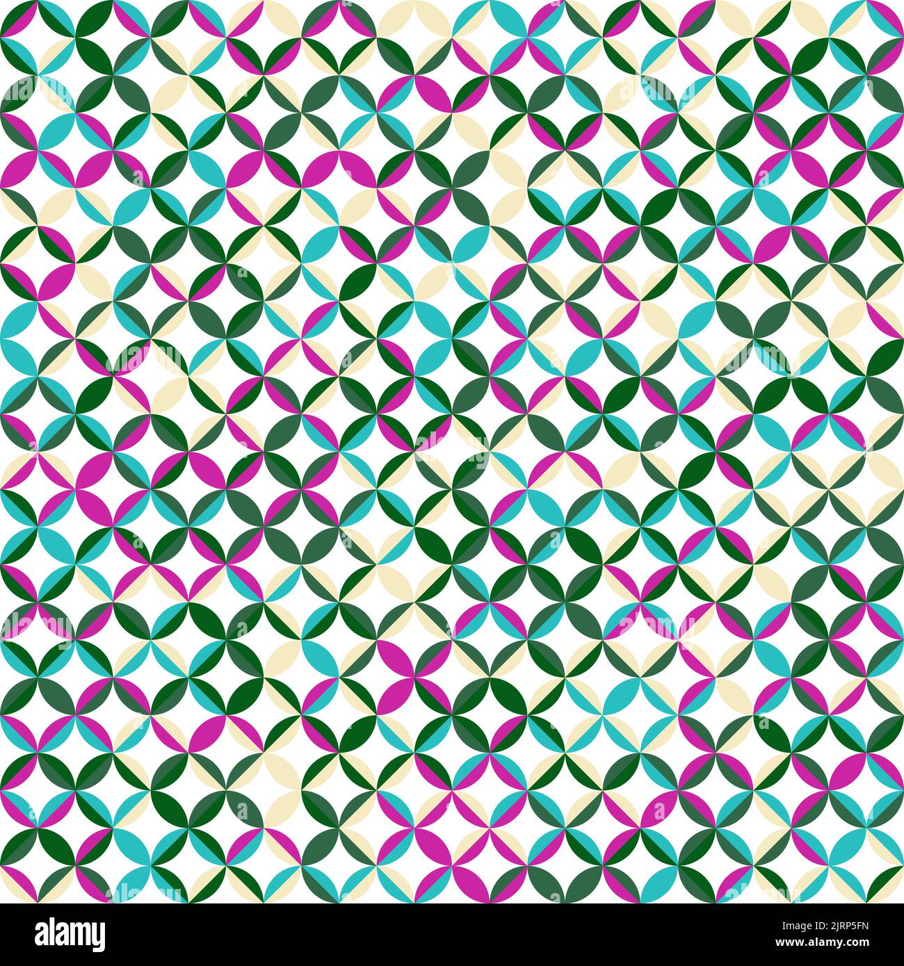 Colorised Rhombuses tiles tessellation pattern illustration Stock ...