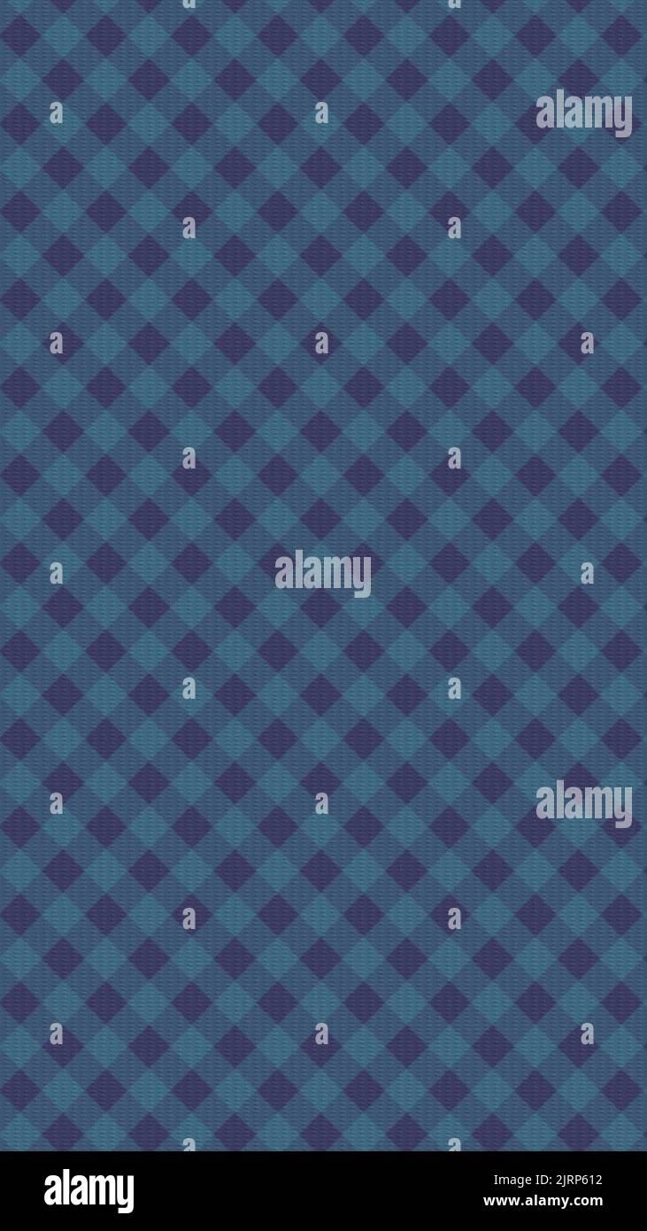 Minimalistic checkered fabric texture made of rectangles pattern Stock ...