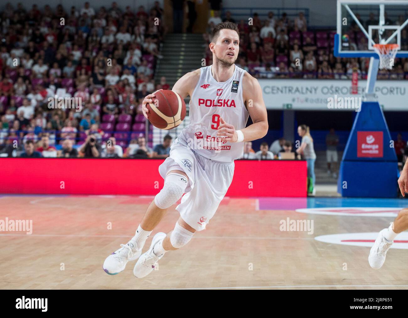 Warsaw, Poland. 25th Aug, 2022. Mateusz Ponitka during the FIBA ...