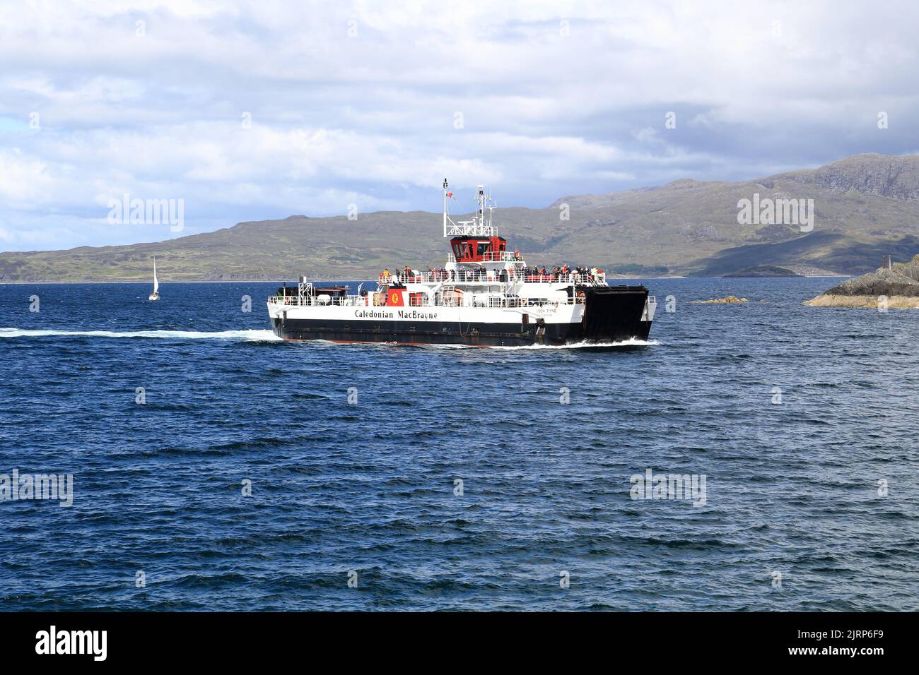 MV Loch Fyne, Caledonian MacBrayne car ferry, owned by Caledonian ...
