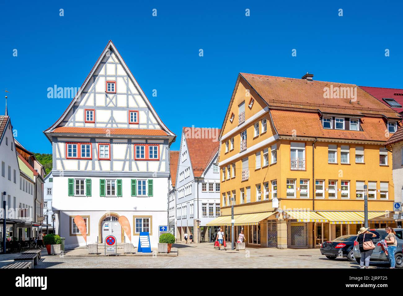 City hall in Kuenzelsau, Germany Stock Photo - Alamy