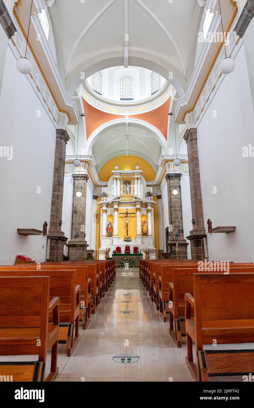 Interior Parish of San Miguel del Espiritu Santo in the magical town of ...