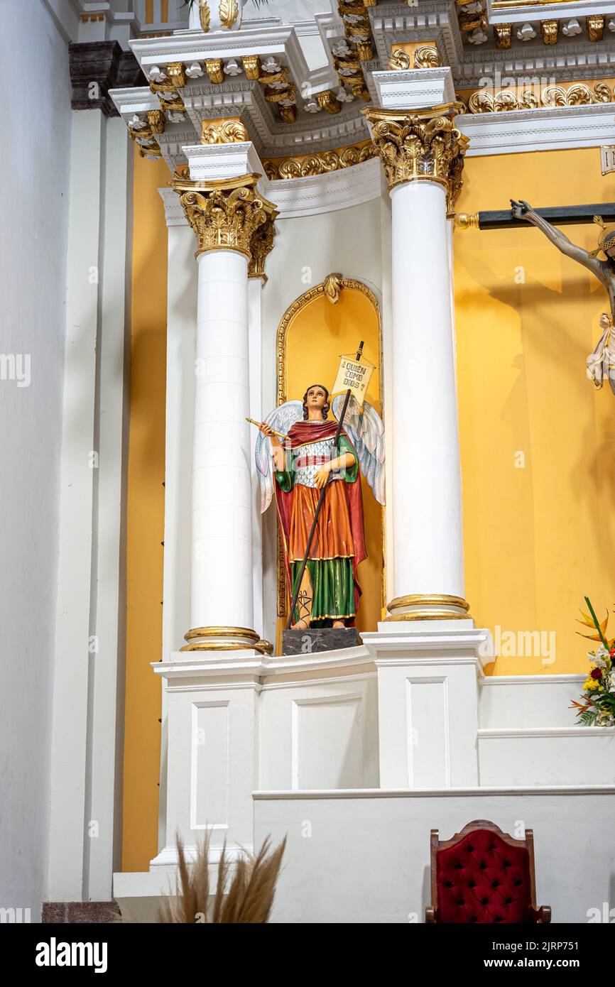 Interior Parish of San Miguel del Espiritu Santo in the magical town of ...
