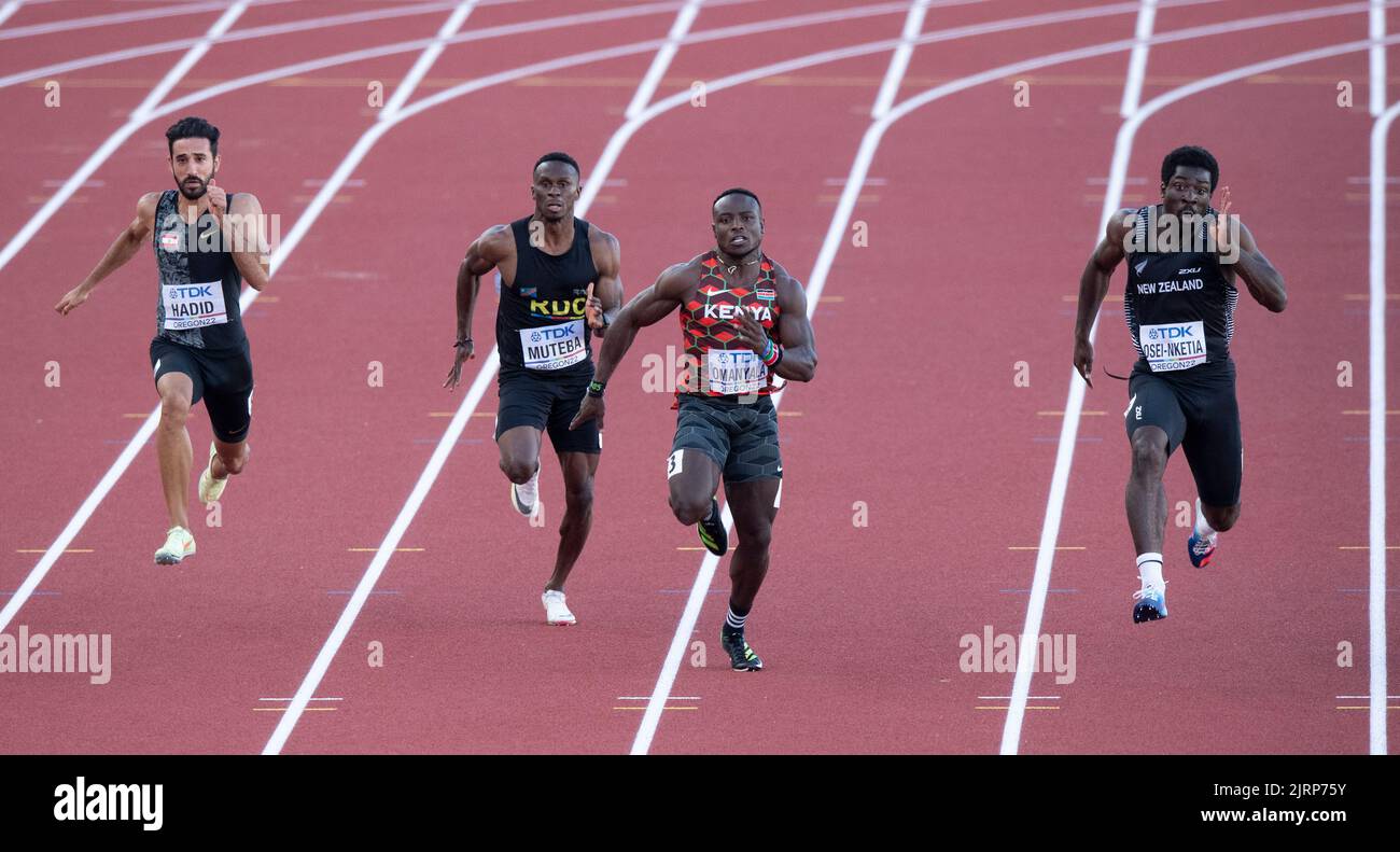 Noureddine Hadid, Lionel Tshimanga Muteba, Ferdinand Omanyala and ...