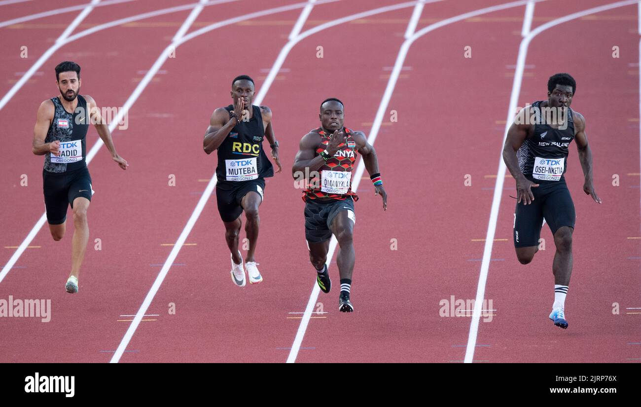 Noureddine Hadid, Lionel Tshimanga Muteba, Ferdinand Omanyala and ...