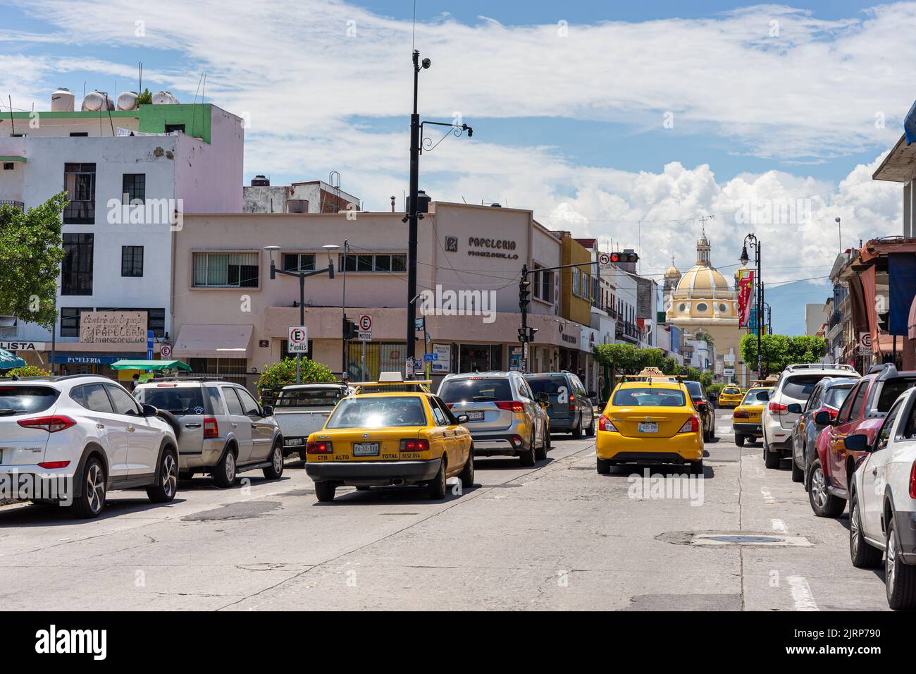 Mexico colima colima city cathedral hi-res stock photography and images ...