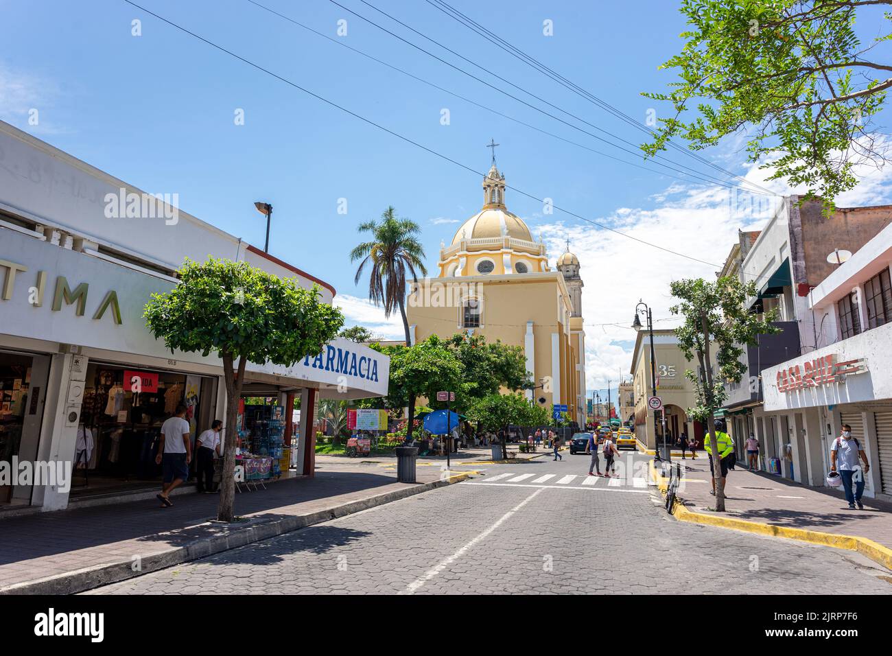 Mexico colima colima city cathedral hi-res stock photography and images ...