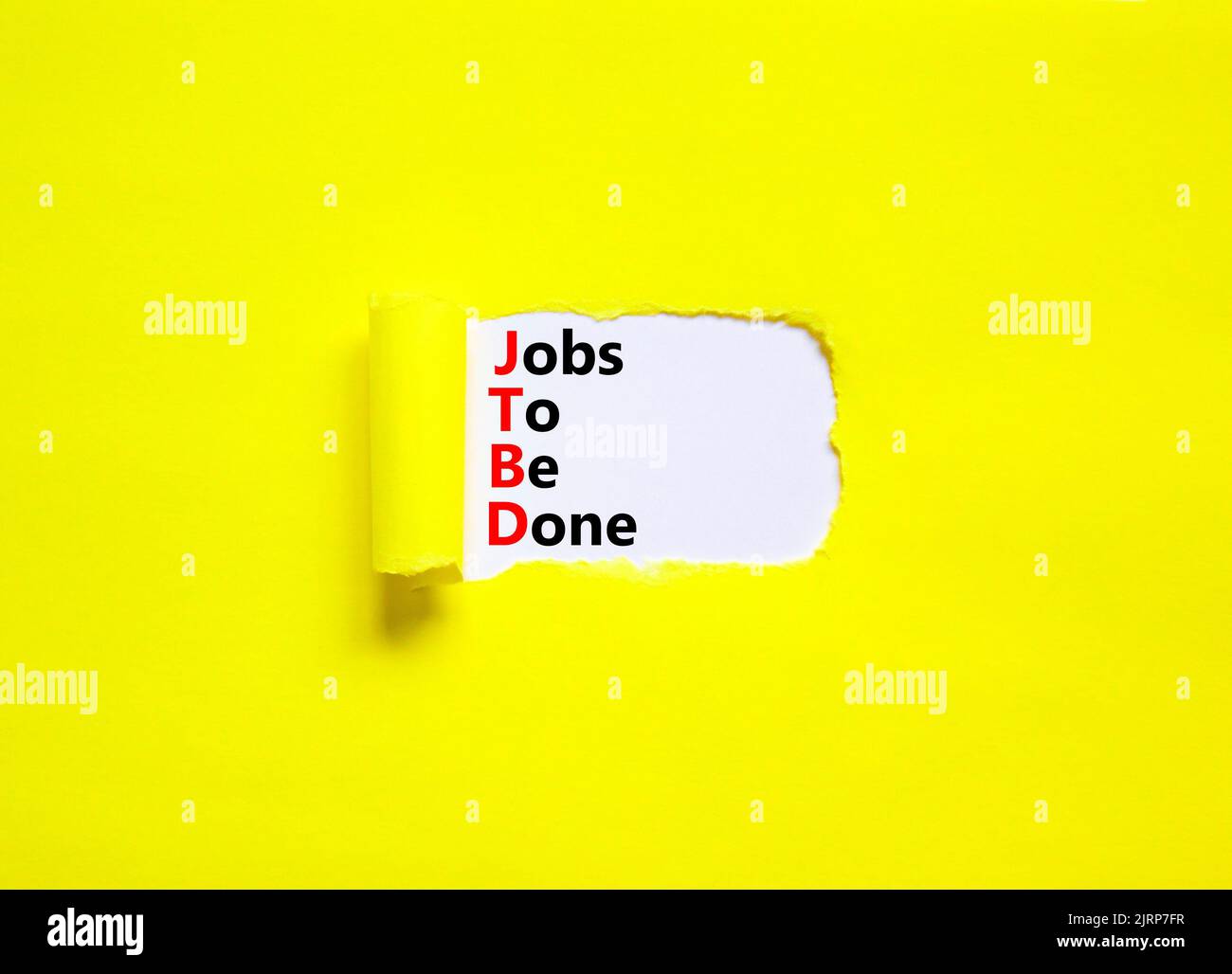JTBD jobs to be done symbol. Concept words JTBD jobs to be done on ...