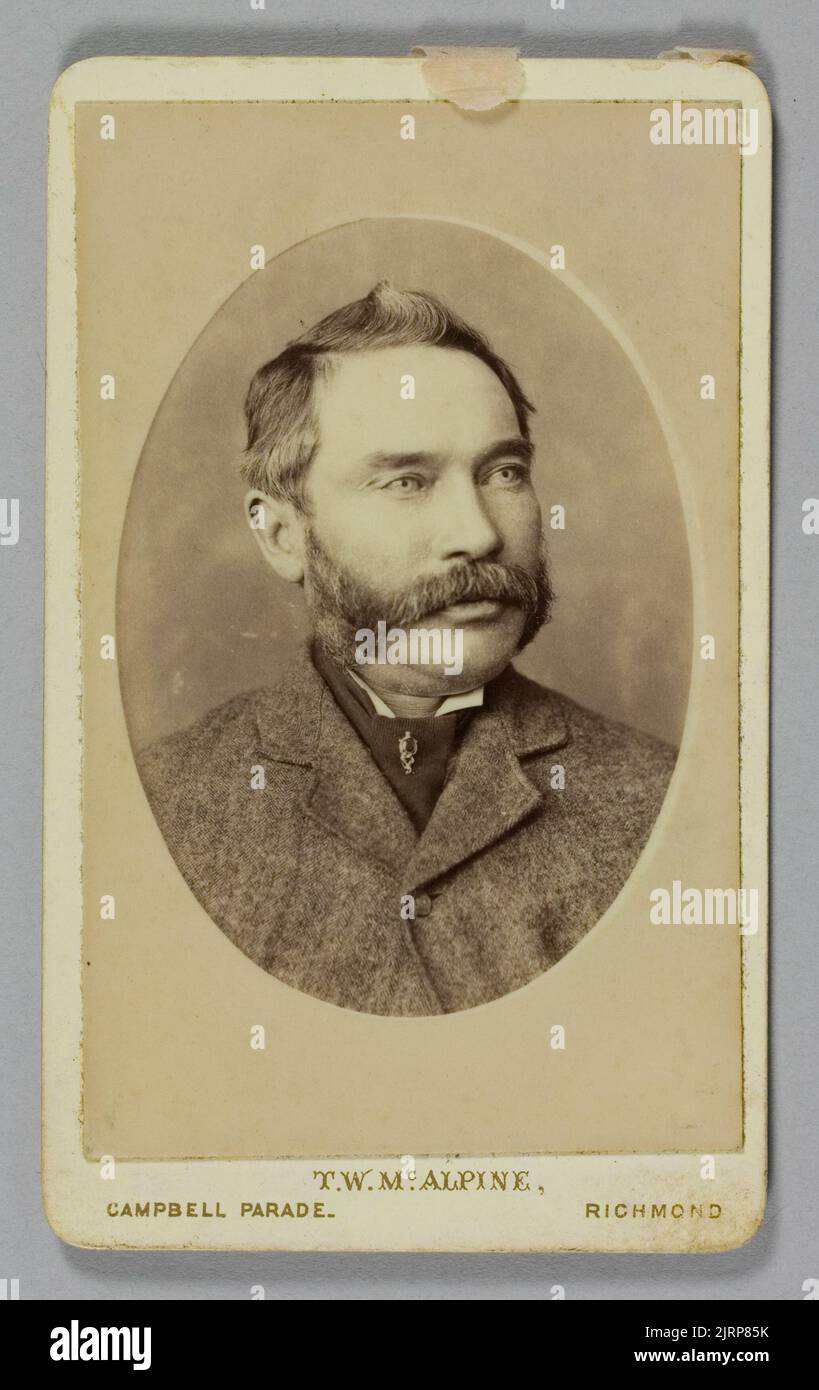 [W Andrews, school teacher], 1800s, Melbourne, by Thomas William ...