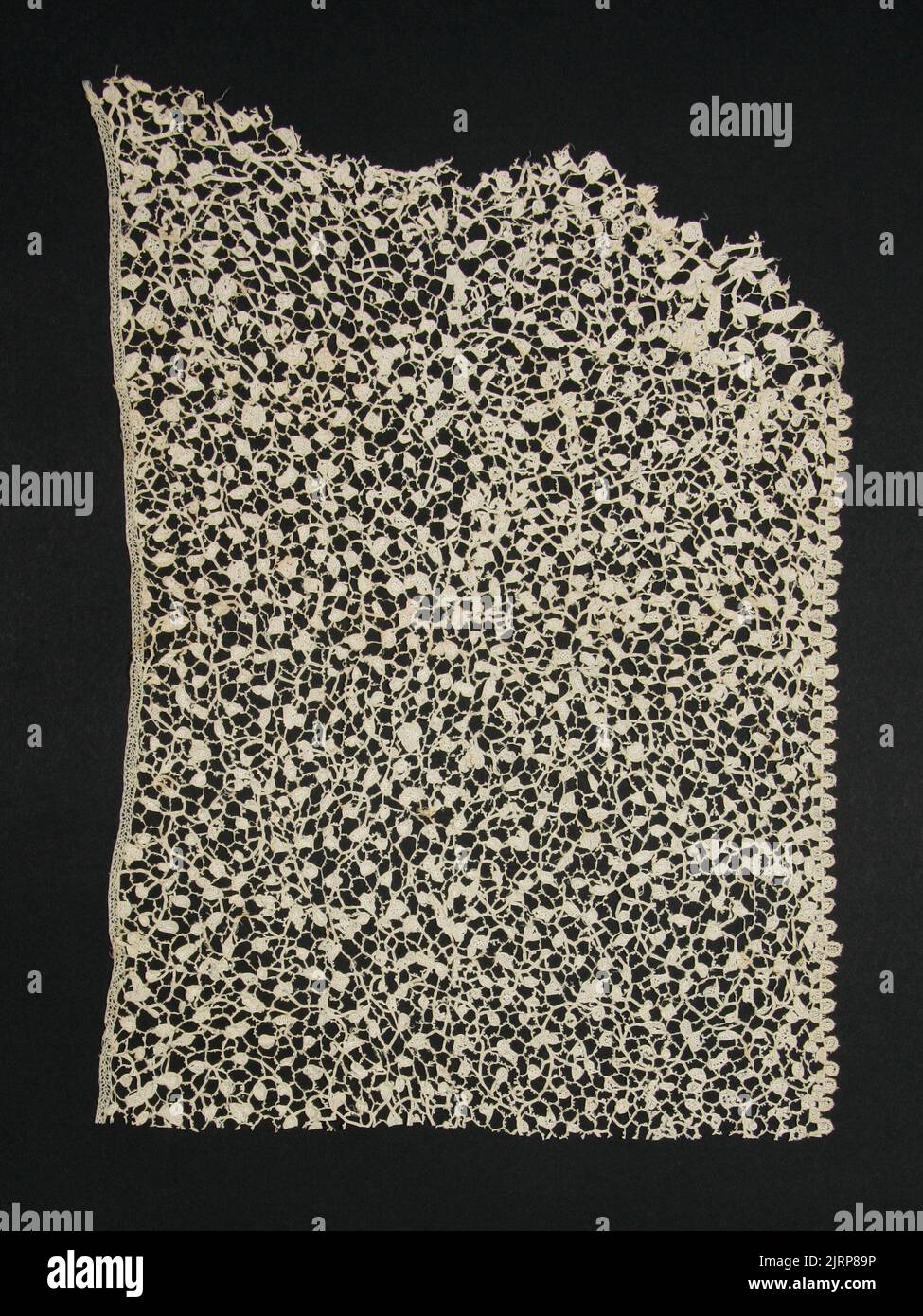 Lace, 1800s , Venice, maker unknown. Gift of Mrs G. Acland Allen, 1955 ...