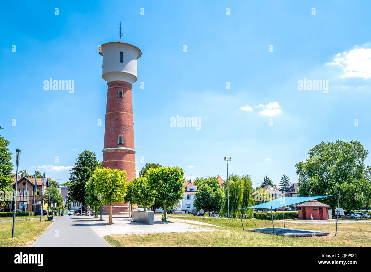 Water Tower of Ladenburg, Germany Stock Photo - Alamy