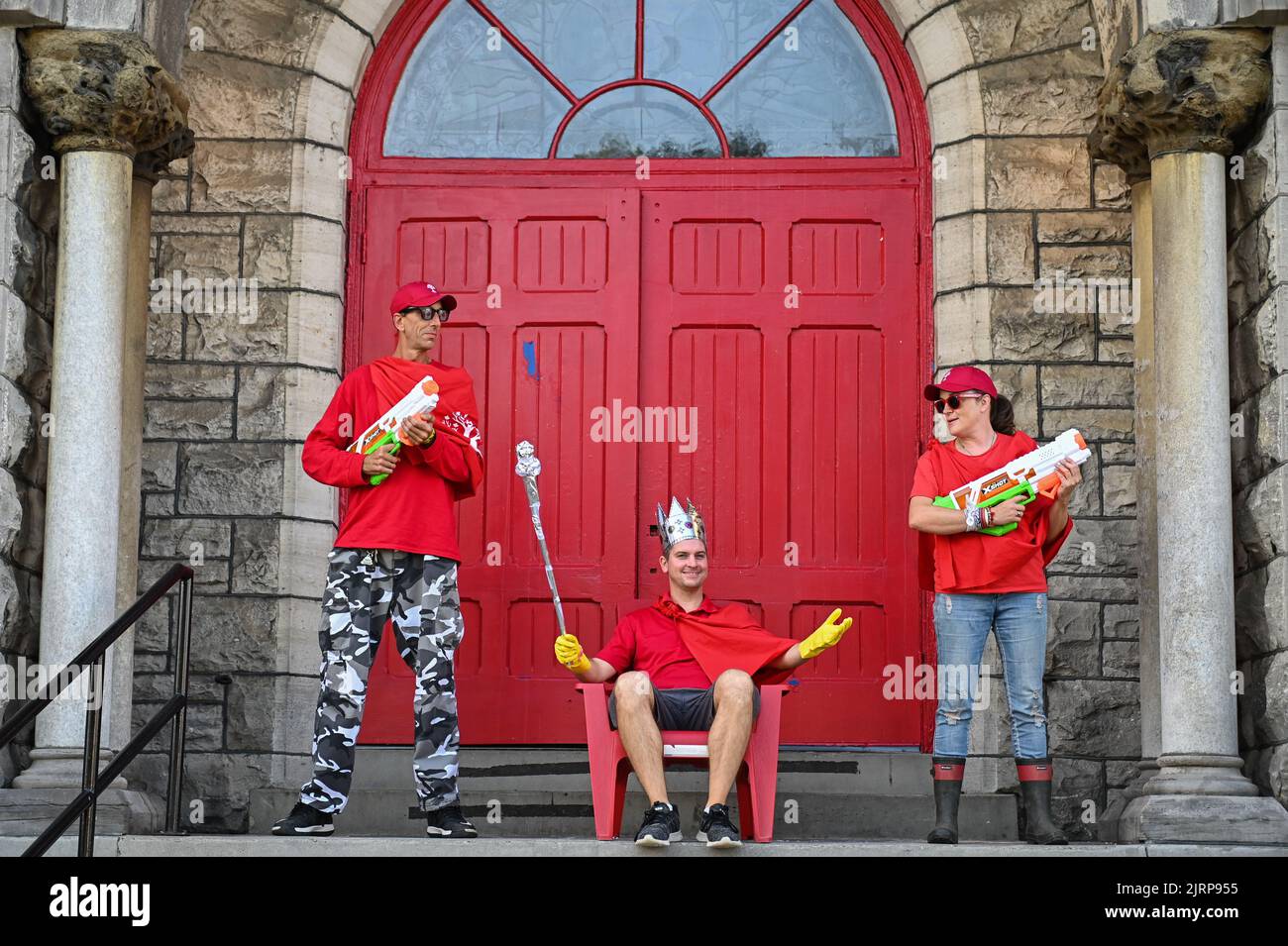 Ottawa, Canada. 25th Aug, 2022. Director of The United People of Canada ...