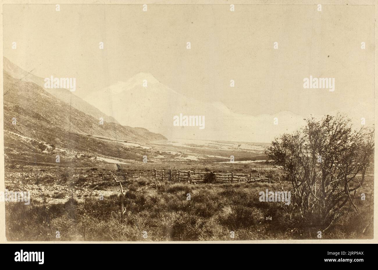 Untitled (Mount Cook & Tasman Glacier), 1875, Dunedin, by Burton ...