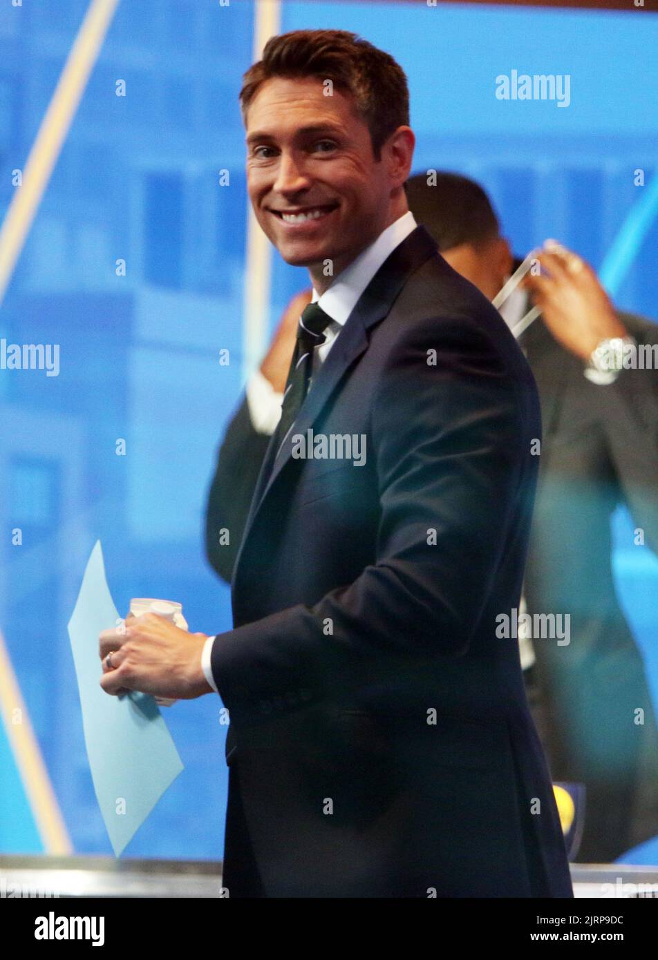 August 25, 2022 Whit Johnson on the set of Good Morning America in New ...