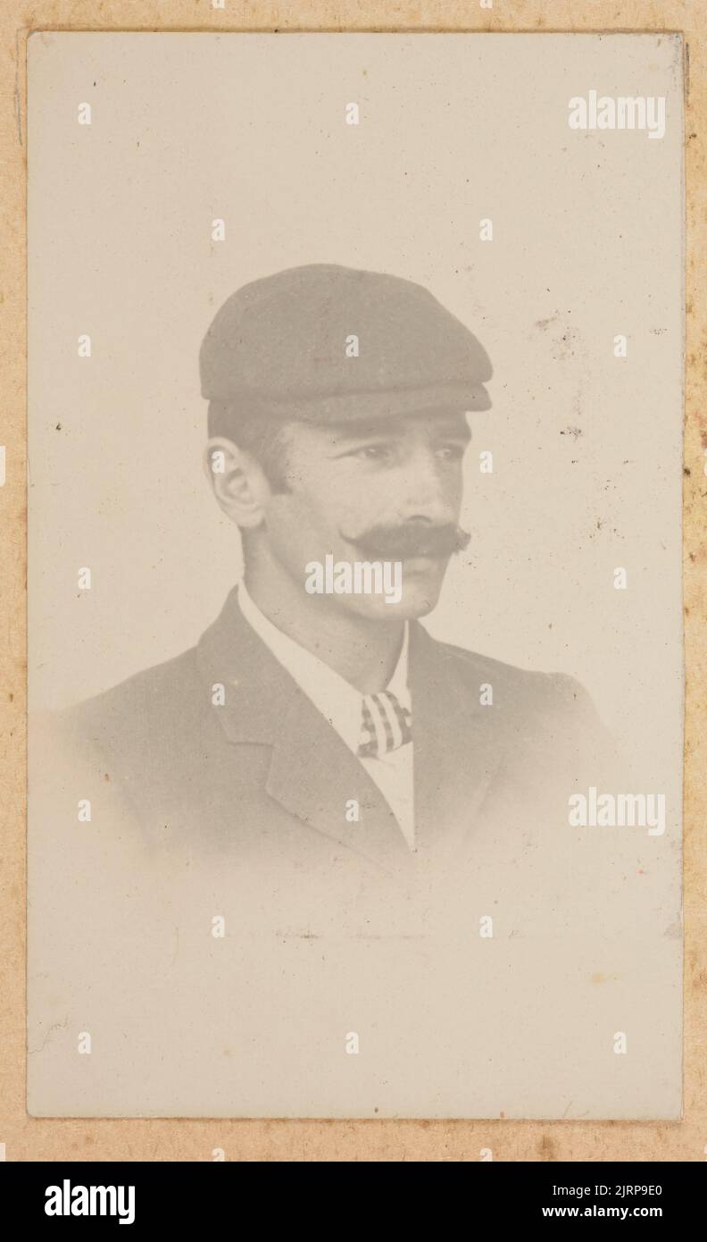 Portrait. From the album: Snapshot album - Nga Mahanga, circa 1900, Manawat River, maker unknown ...