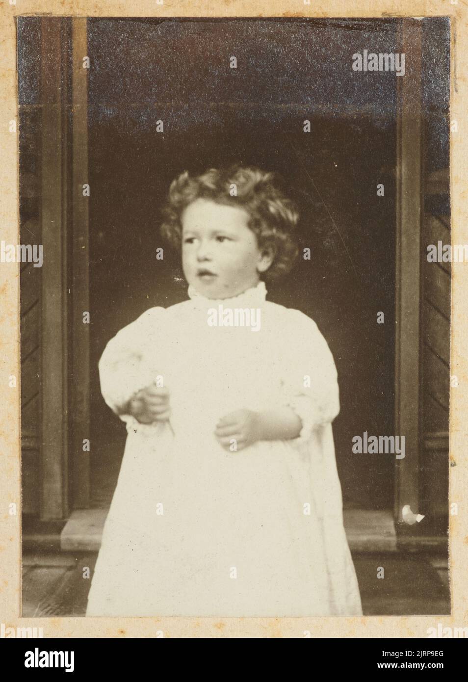 Dorothea. From the album: Snapshot album - Nga Mahanga, circa 1900, Manawat River, maker unknown ...