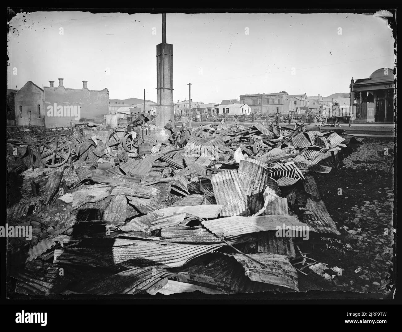 Imperial Opera House, Manners Street, 1879, Wellington, by James Bragge ...