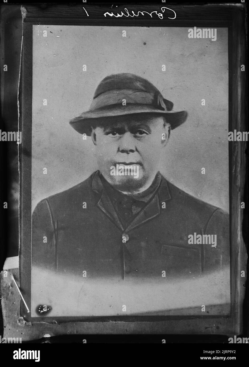 Copy of a portrait of a man, inscribed Cornelius, circa 1920 ...