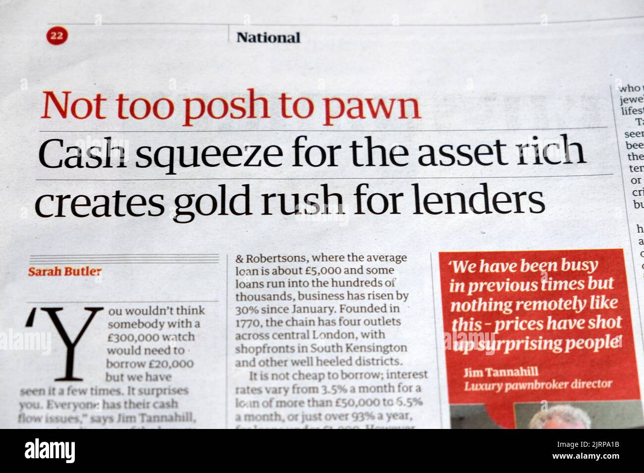 Gold rush newspaper article hi-res stock photography and images - Alamy