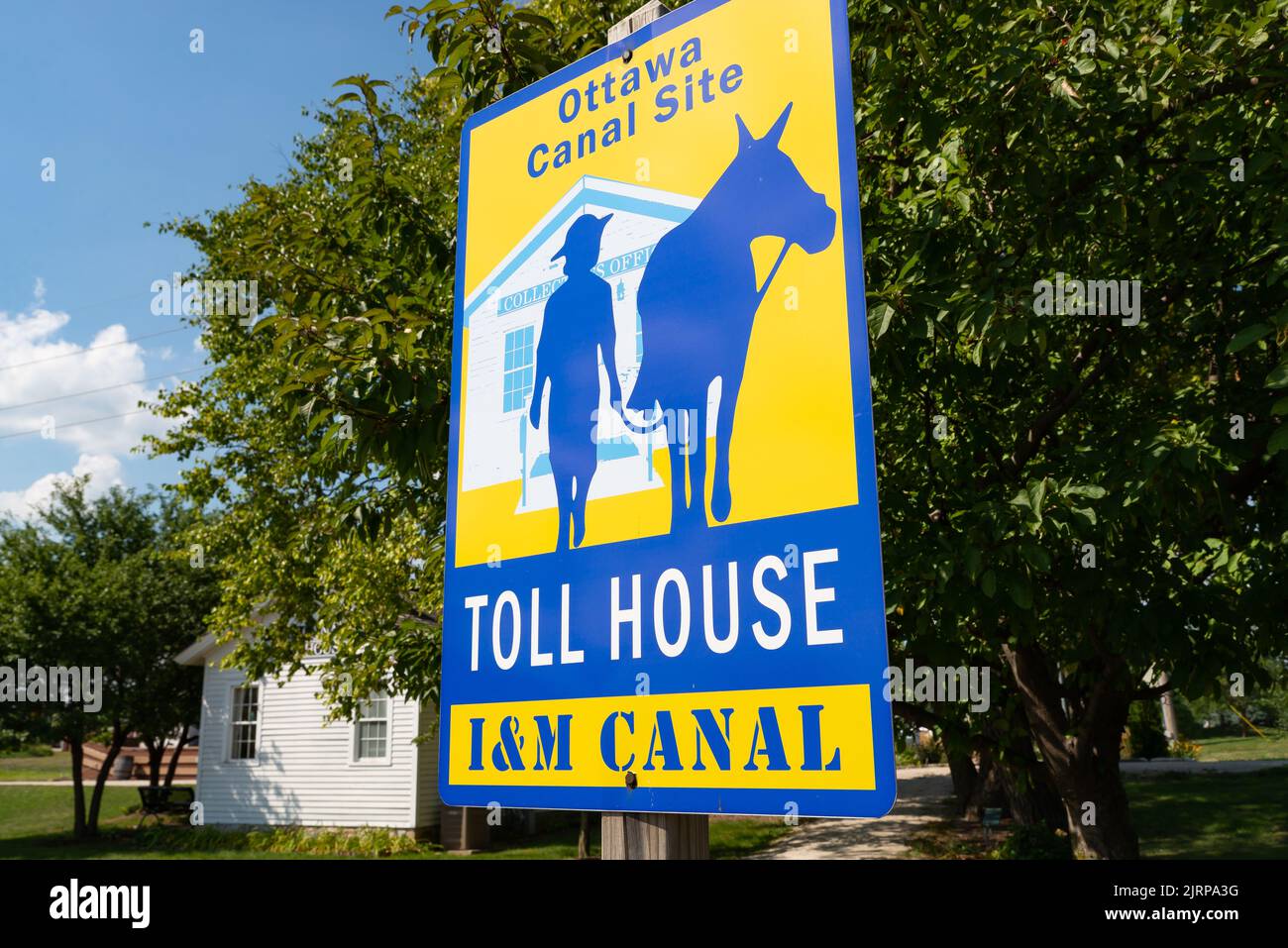 Ottawa, Illinois - United States - August 16th, 2022: Historic I and M ...