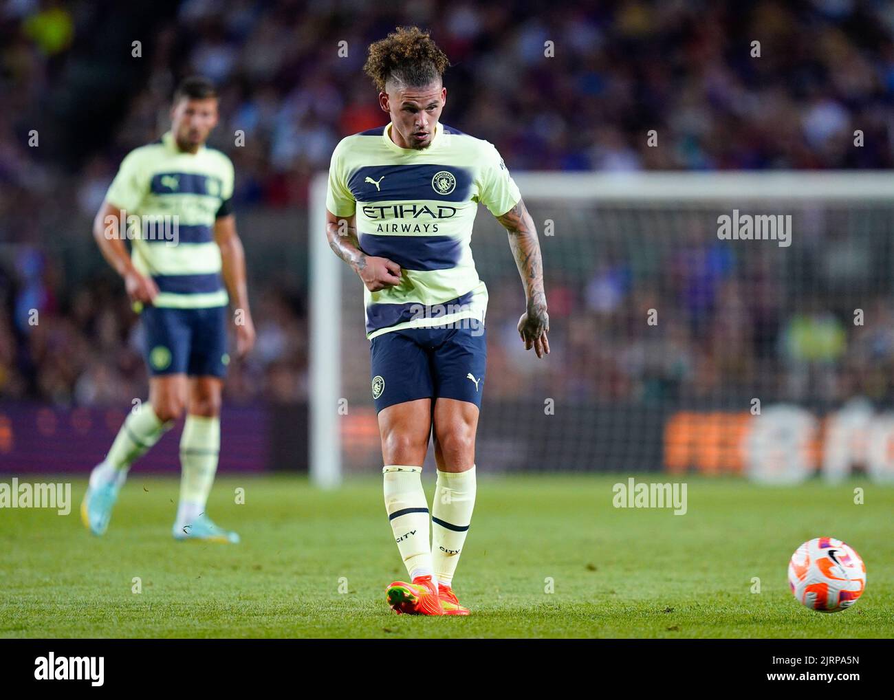 Kalvin Philips of Manchester City during the friendly match for the ...