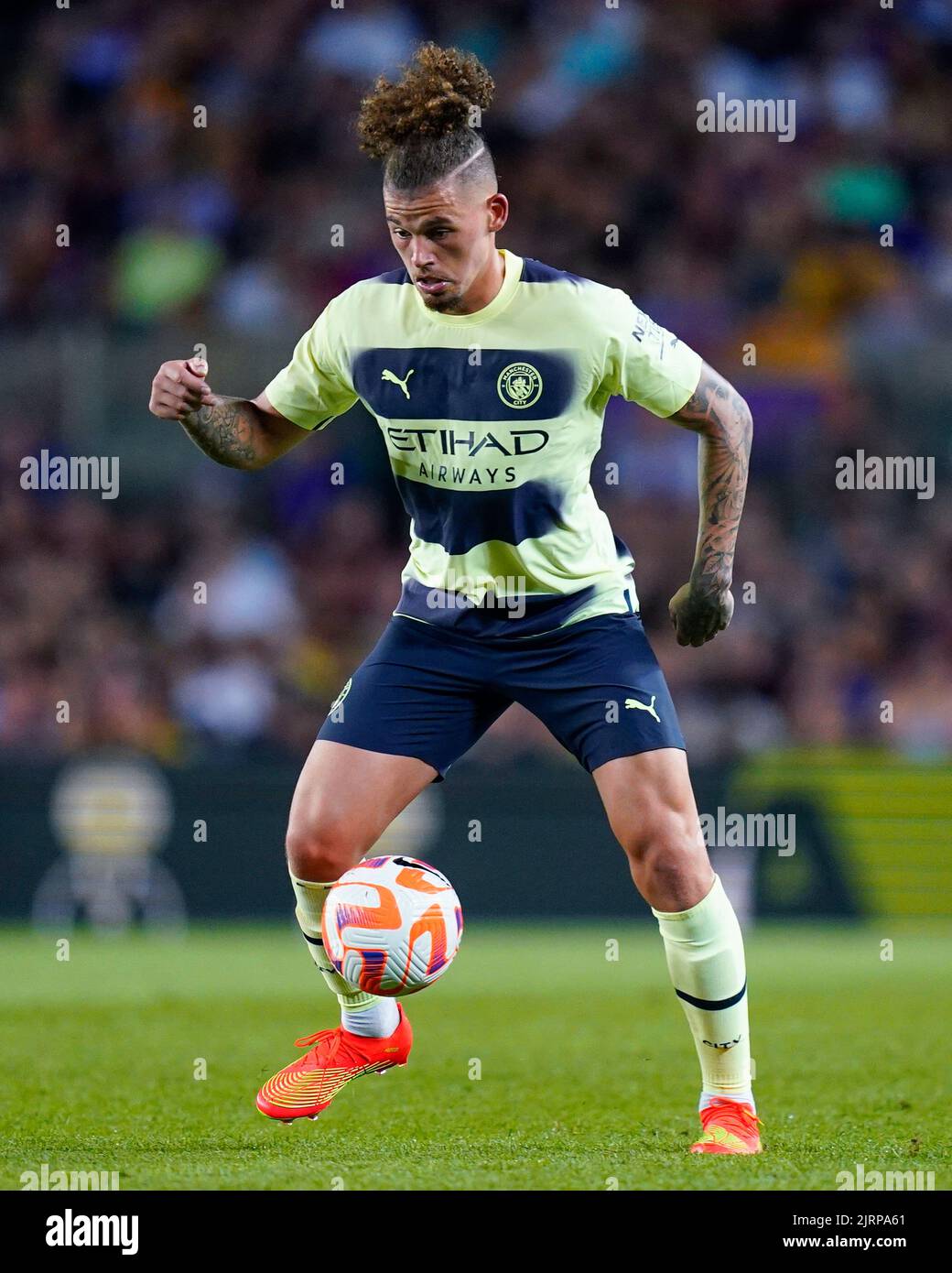 Kalvin Philips of Manchester City during the friendly match for the ...