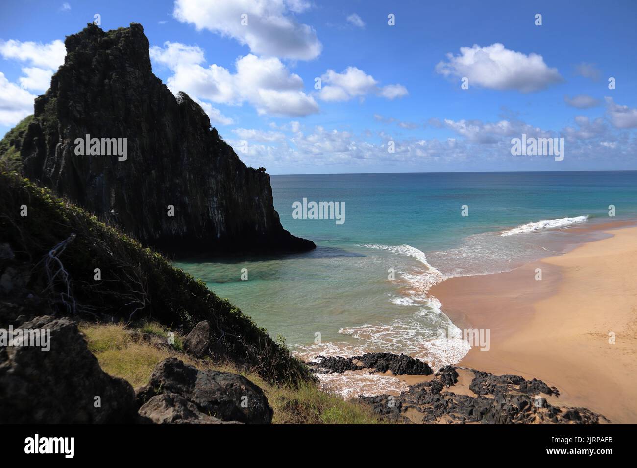 View of Two Brothers Mountain - Morro dos Dois Irmaos in Portuguese ...