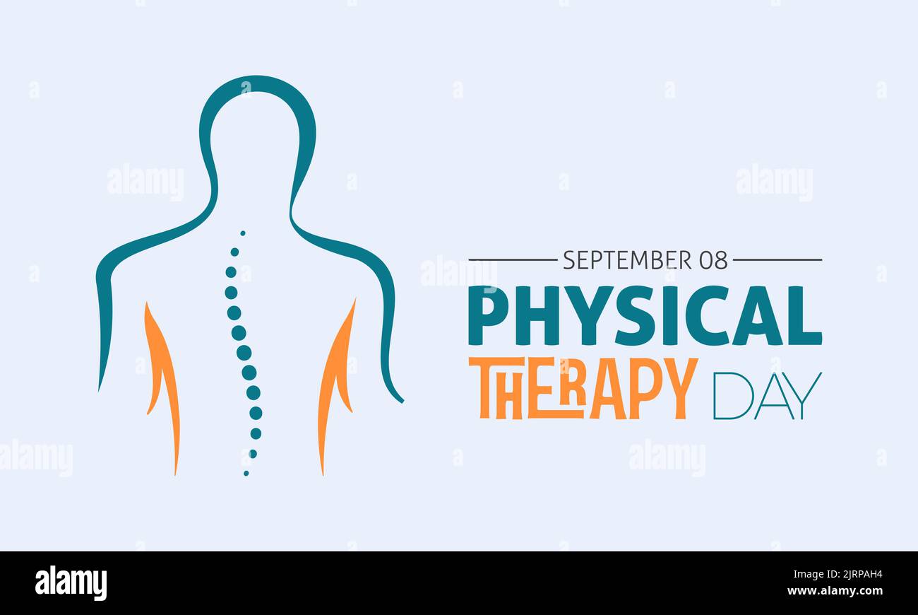 Vector illustration design concept of world physical therapy day ...