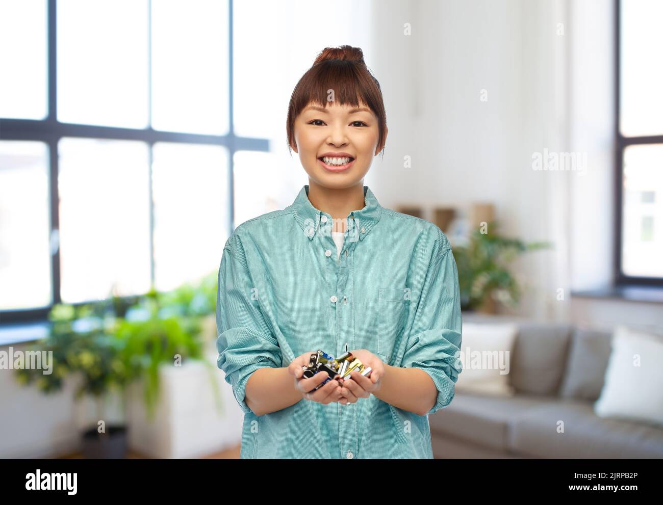 Battery recycling sorting waste hi-res stock photography and images - Alamy