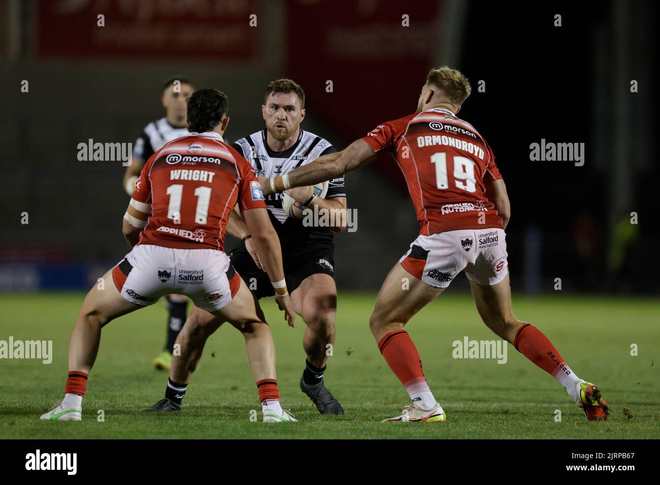Hull Fc Scott Taylor in action during the Betfred Super League match at ...