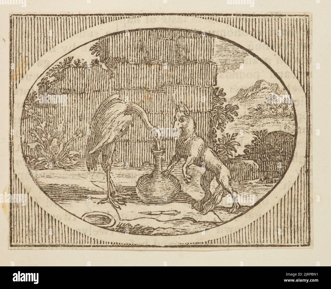 Wood engraving, England, by Thomas Bewick Stock Photo - Alamy