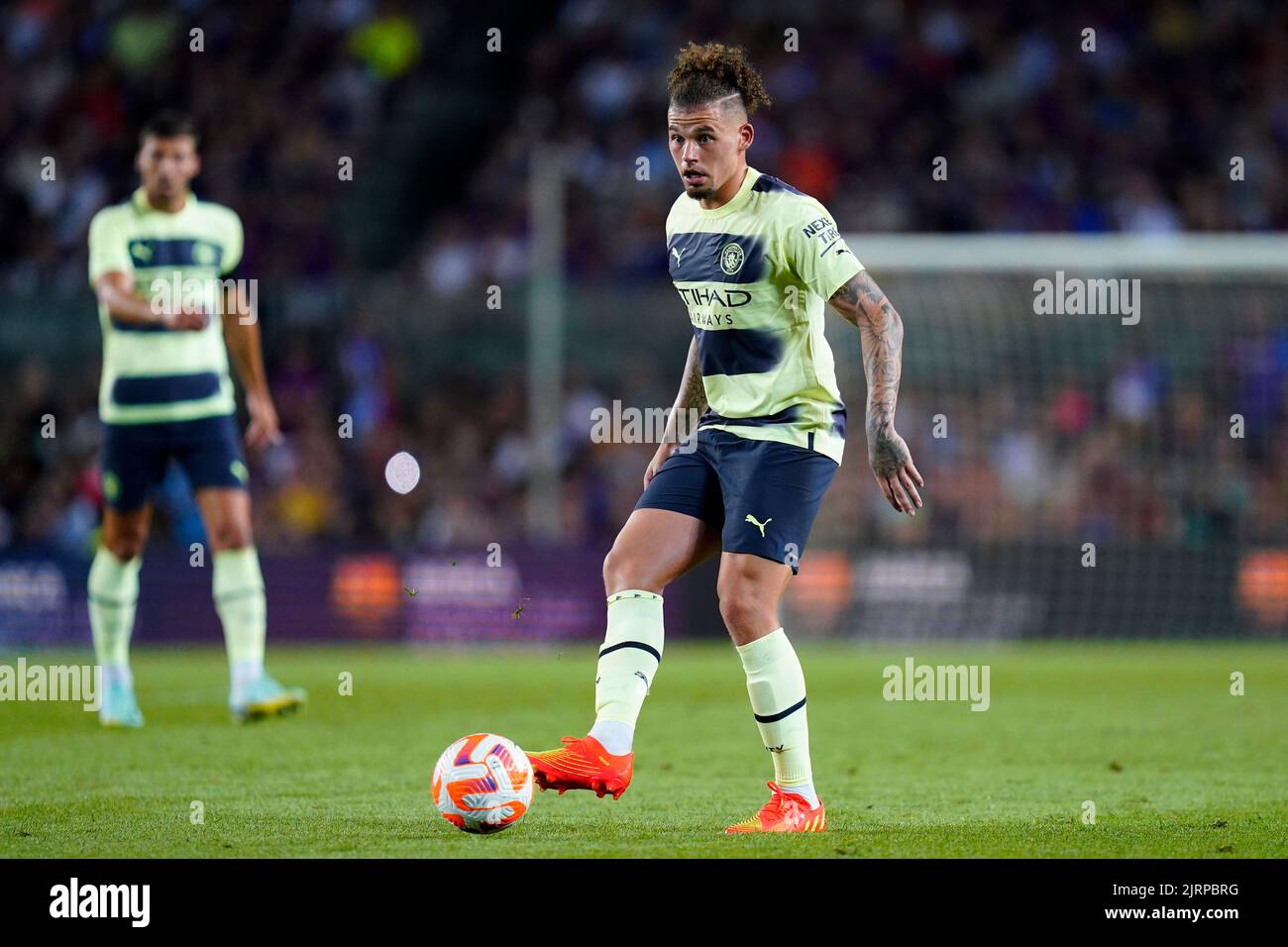 Kalvin Philips of Manchester City during the friendly match for the ...
