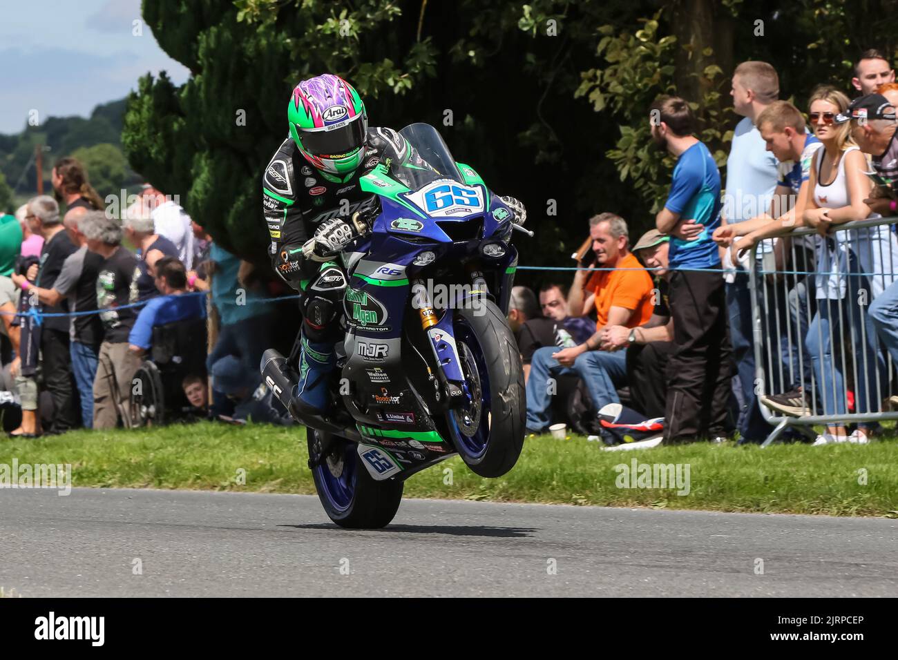 Irish Motorcycle Pure Road racing 2022 Stock Photo - Alamy