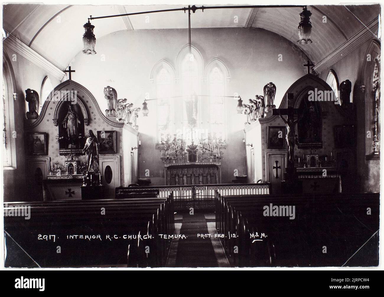 Interior Roman Catholic Church, Temuka, 1900s, Temuka, by Muir & Moodie ...