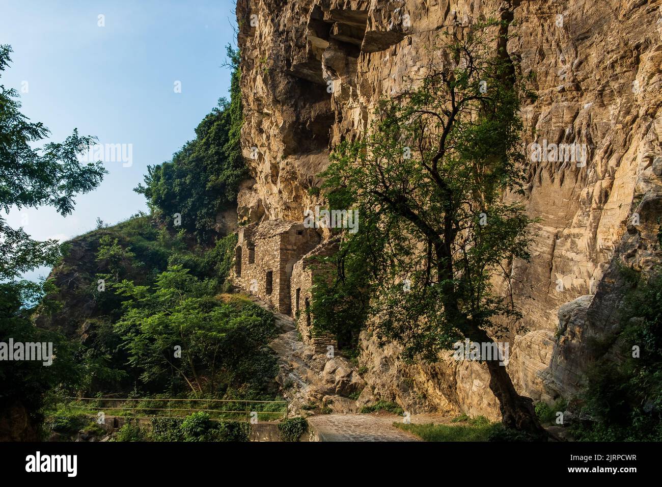 Hospital for sufferers of the plague in 1630 at the horrid of Foresto ...