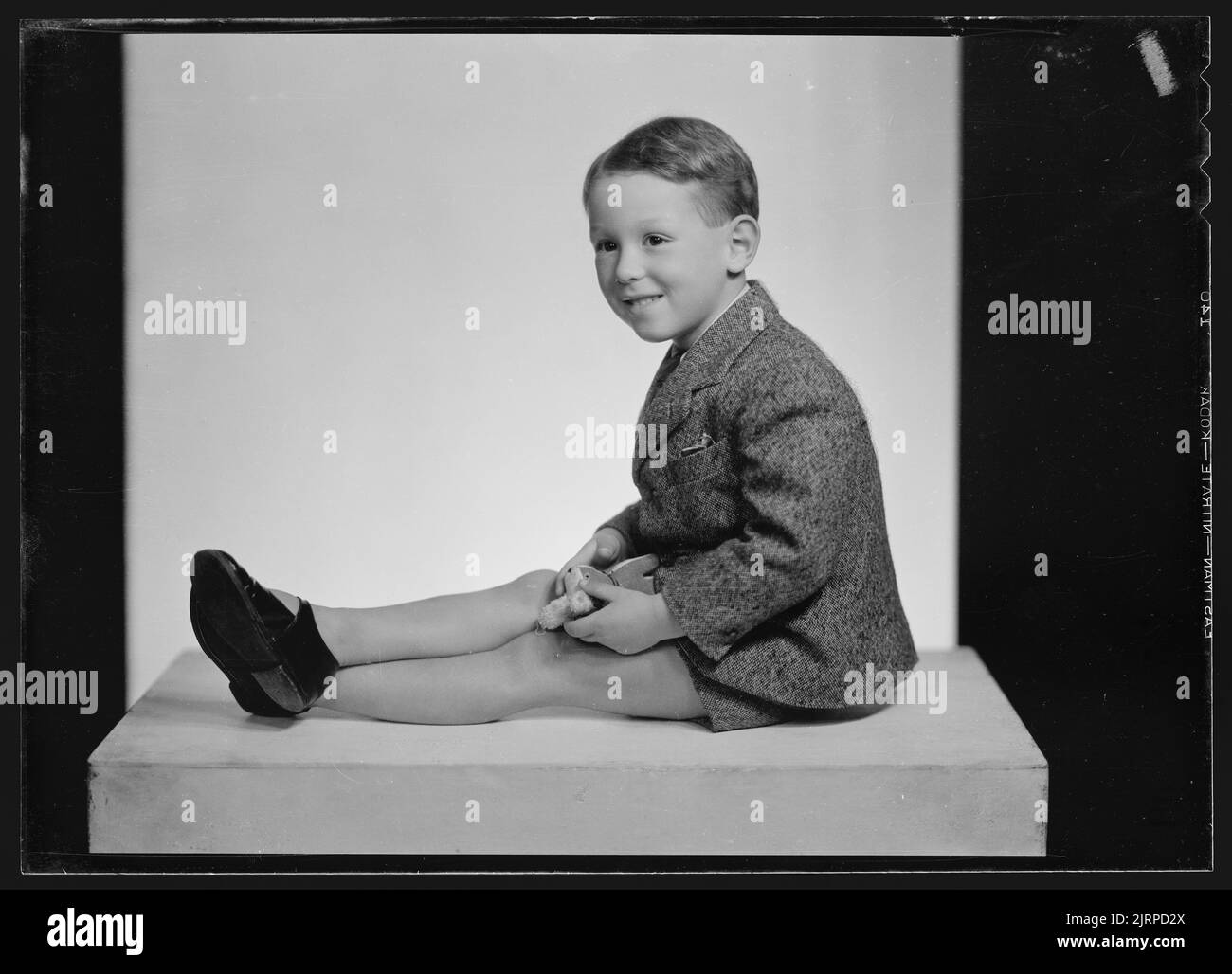 Mrs Bush (boy), 16 November 1933, Wellington, by Spencer Digby Studios ...