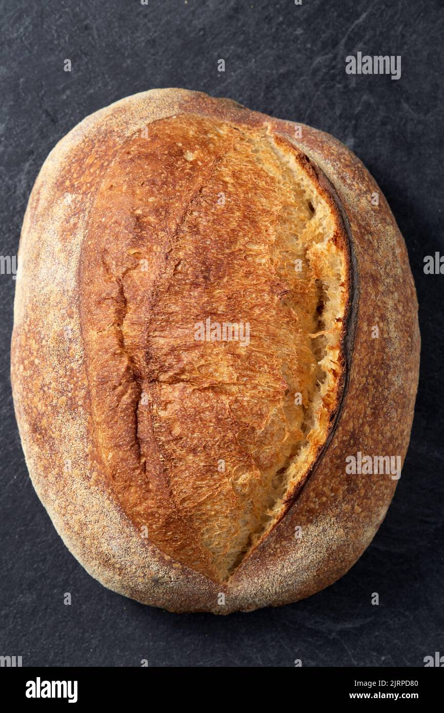 Flat bread on craft hi-res stock photography and images - Alamy