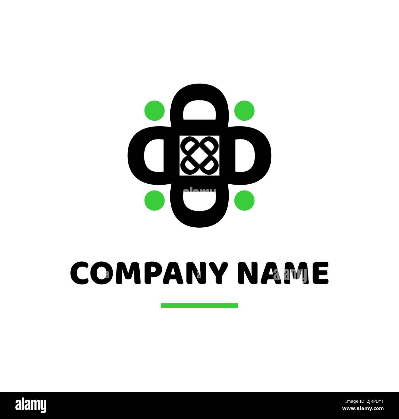 A letter D company logo isolated on white background Stock Vector Image ...