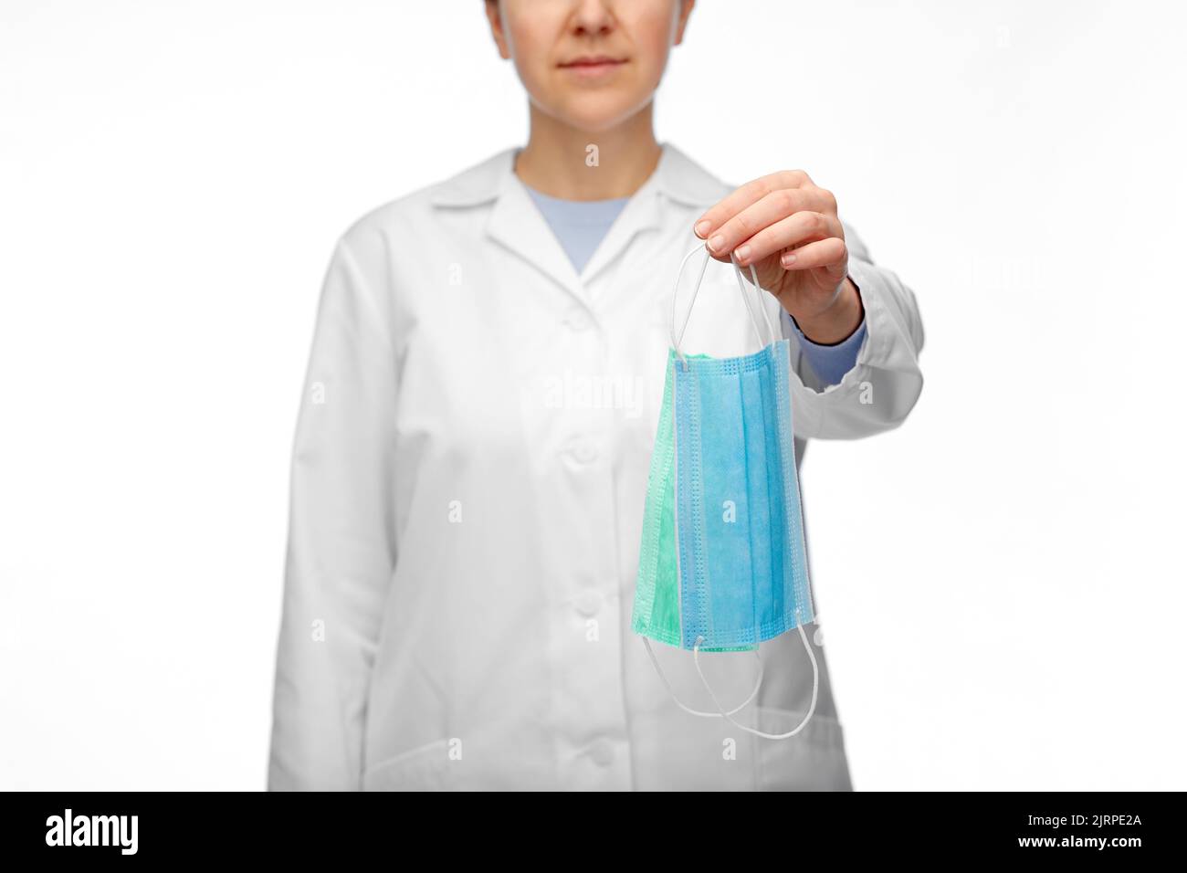 Professional female physician holding showing hi-res stock photography ...