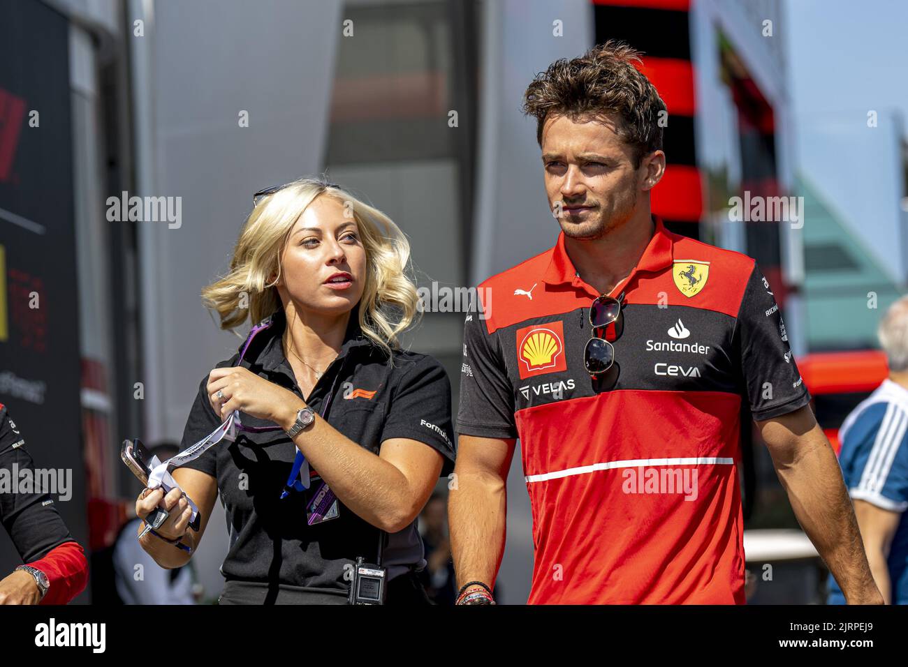 Spa - 25-08-2022, Circuit de Spa-Francorchamps, Charles Leclerc ...