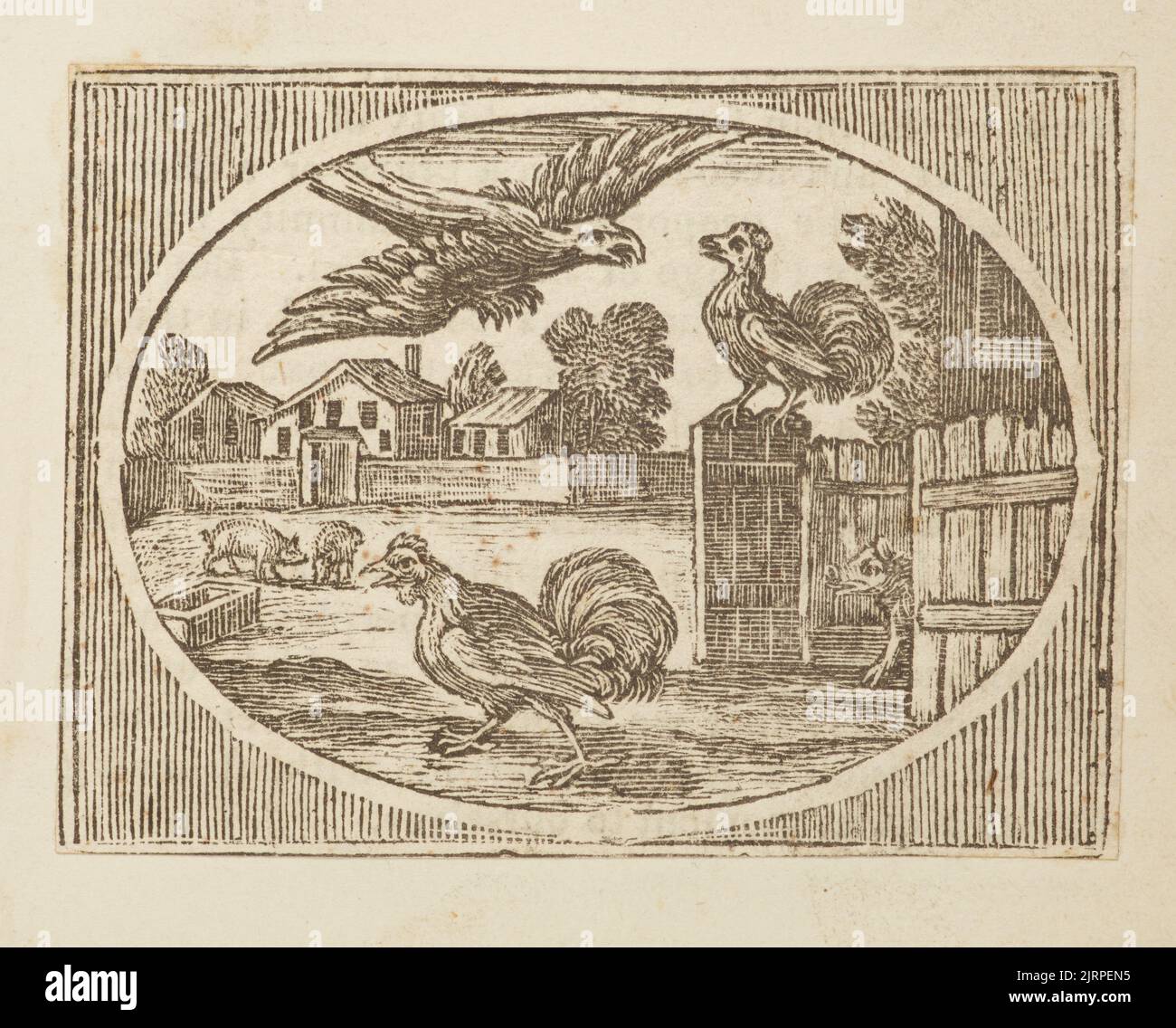 Wood engraving, England, by Thomas Bewick Stock Photo - Alamy