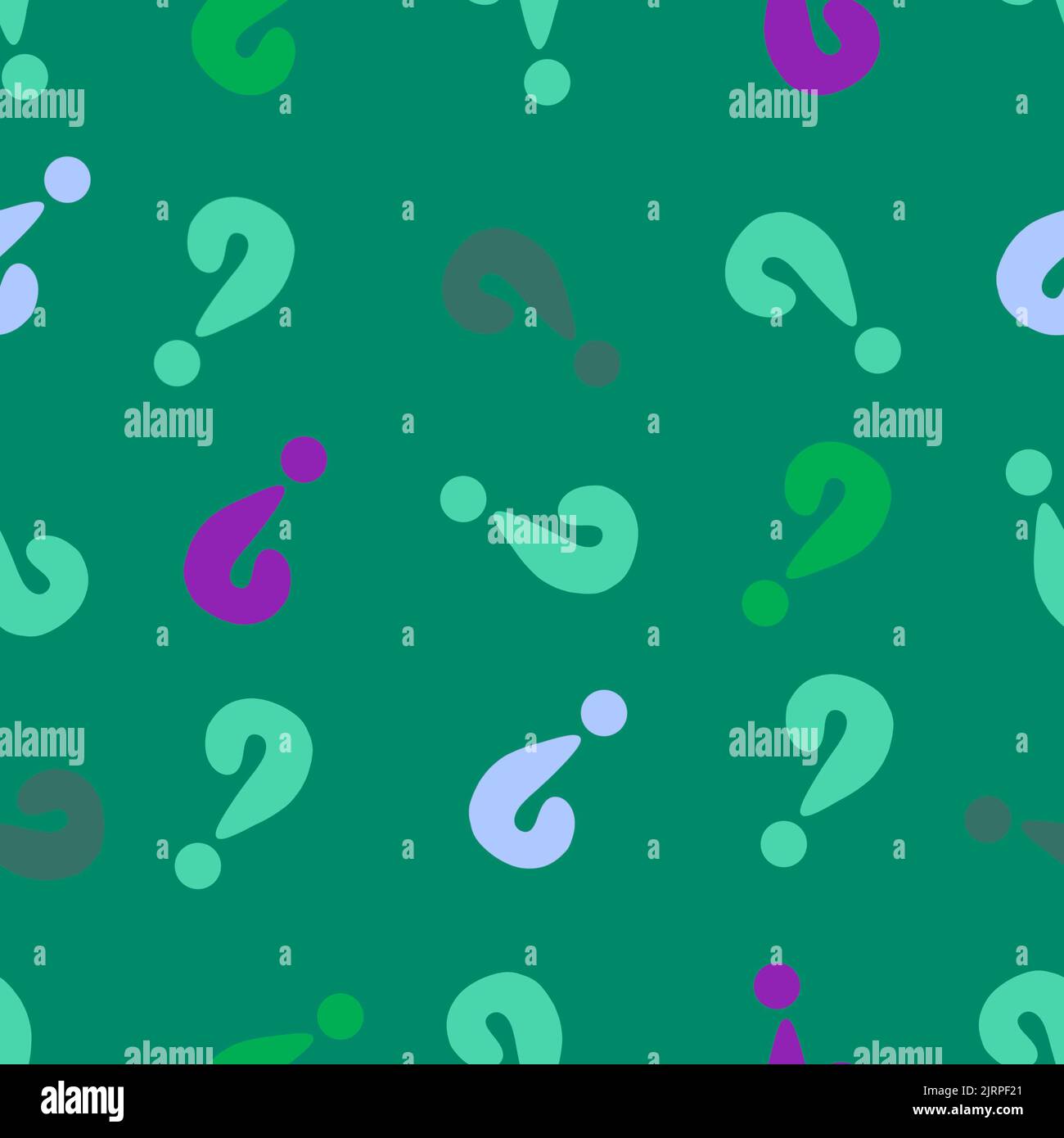 Back to school seamless question marks pattern for kids clothes print ...