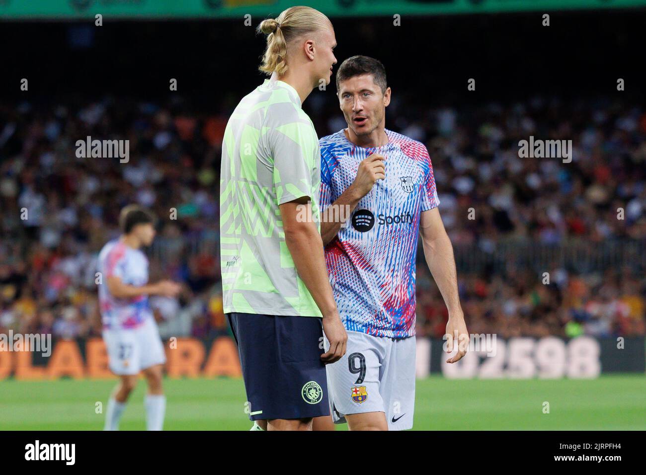 Haaland lewandowski hi-res stock photography and images - Alamy