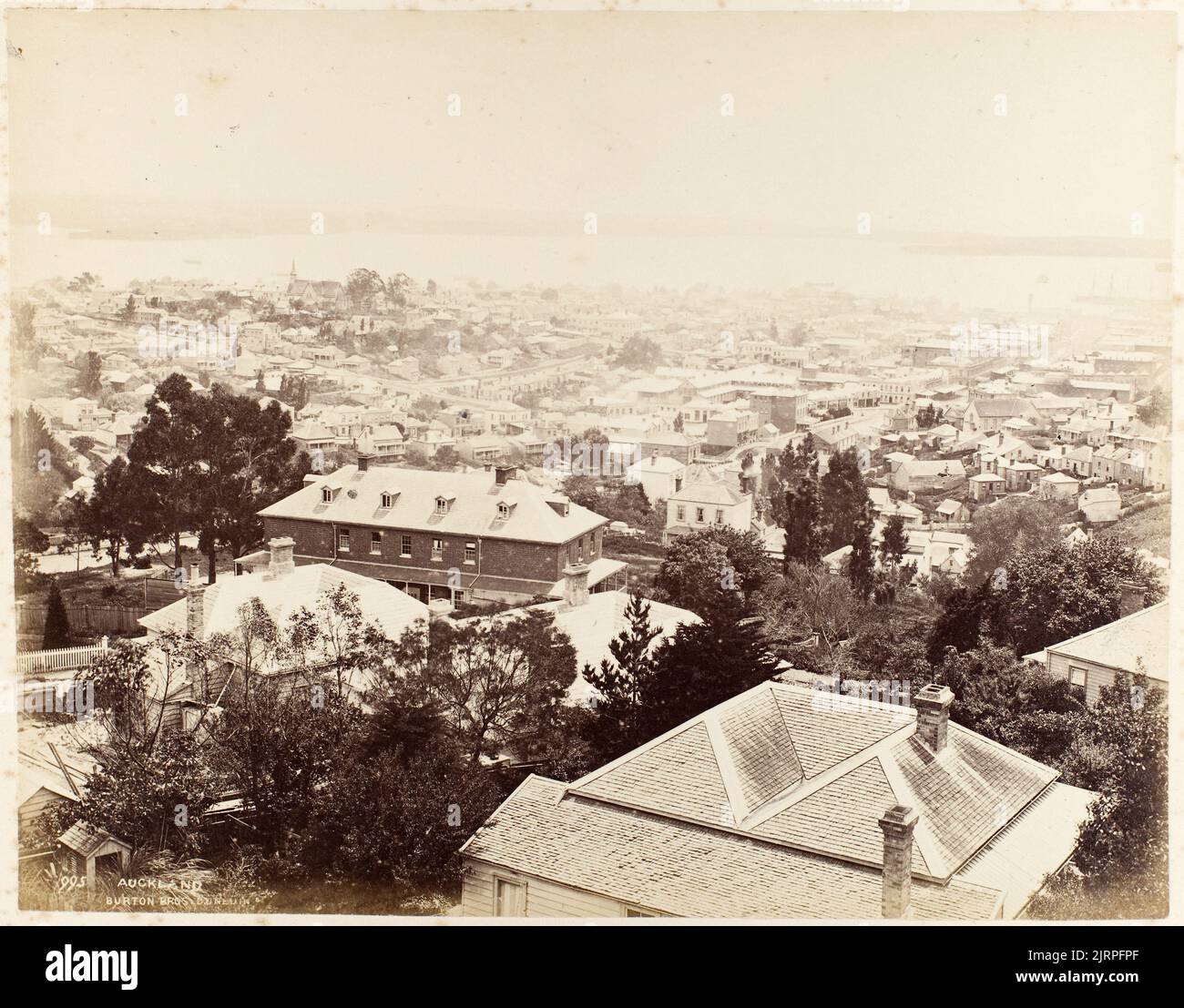Auckland from the Old Windmill. From the album: Views of New Zealand ...