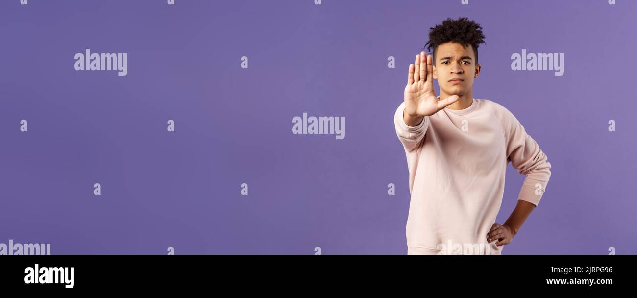 Rejecting young african man in hi-res stock photography and images - Alamy