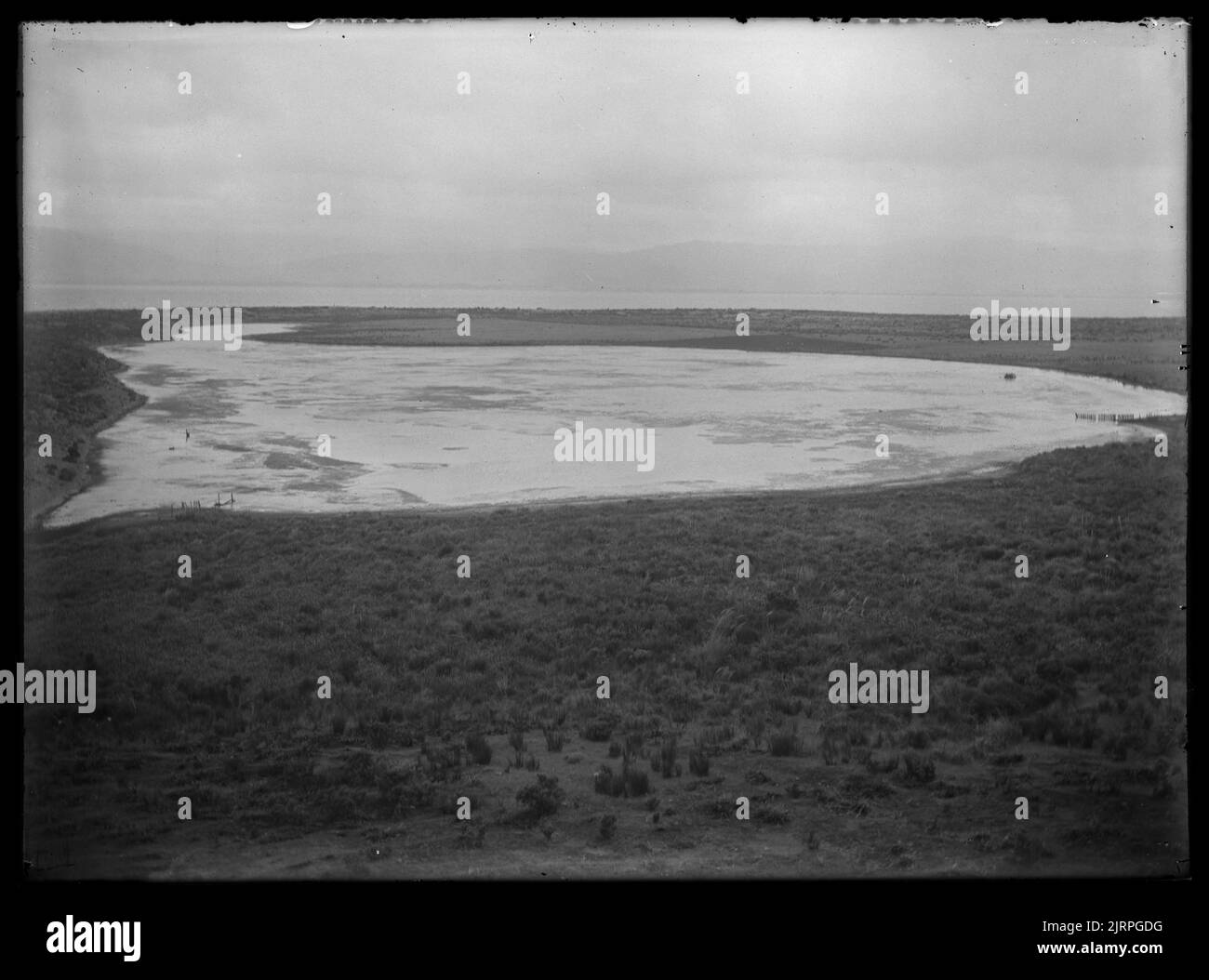 The curious Okupe Lake, half a mile in length and only 2ft deep ; its ...