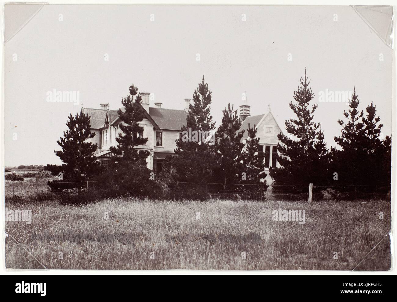 English Church, Kurow, 1912, Kurow, by Muir & Moodie Stock Photo - Alamy